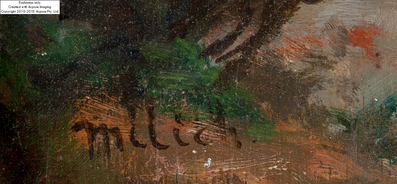 Adolphe Milich | Landscape from south of France | MutualArt