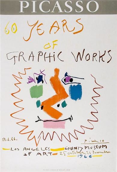 Pablo Picasso | Lithographic poster in colours (2000) | MutualArt