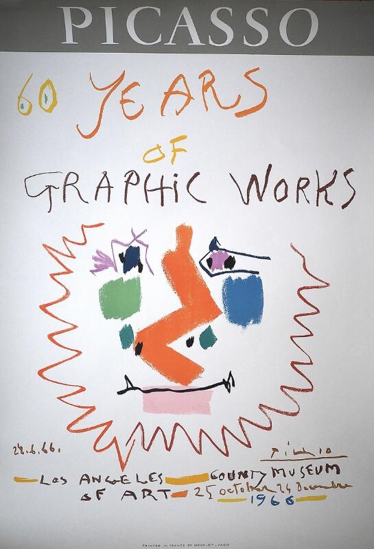 Pablo Picasso | Lithographic poster in colours (2000) | MutualArt