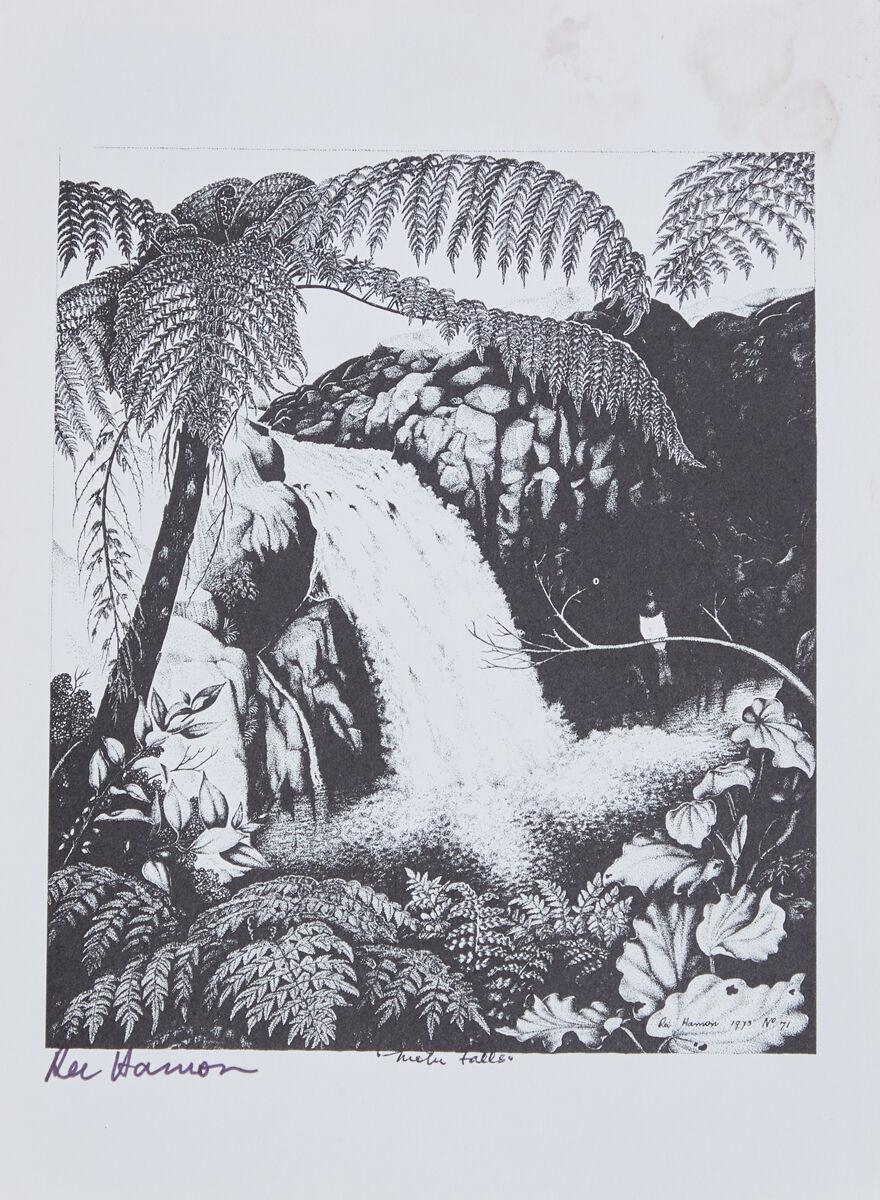 Rei Hamon | Motu Falls (1973) | MutualArt