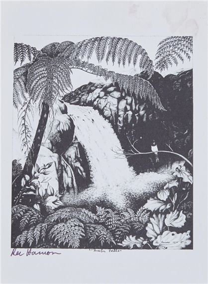 Rei Hamon | Motu Falls (1973) | MutualArt
