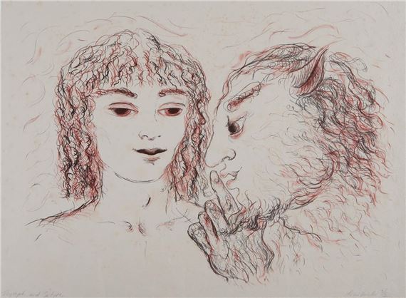 Alexis Hunter | Nymph and Satyre | MutualArt