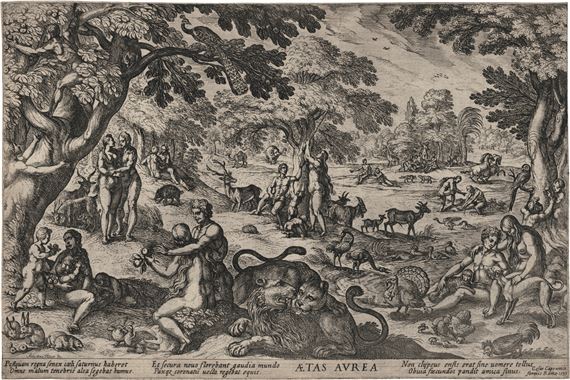 Antonio Tempesta | Aetas Aurea (1599) | MutualArt