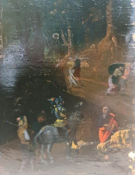 Gillis Mostaert | Attributed to Fire scene | MutualArt