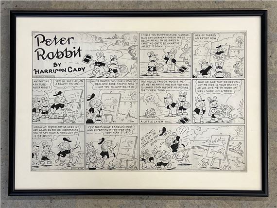 Harrison Cady | Harrison Cady Peter Rabbit Comic Strip | MutualArt