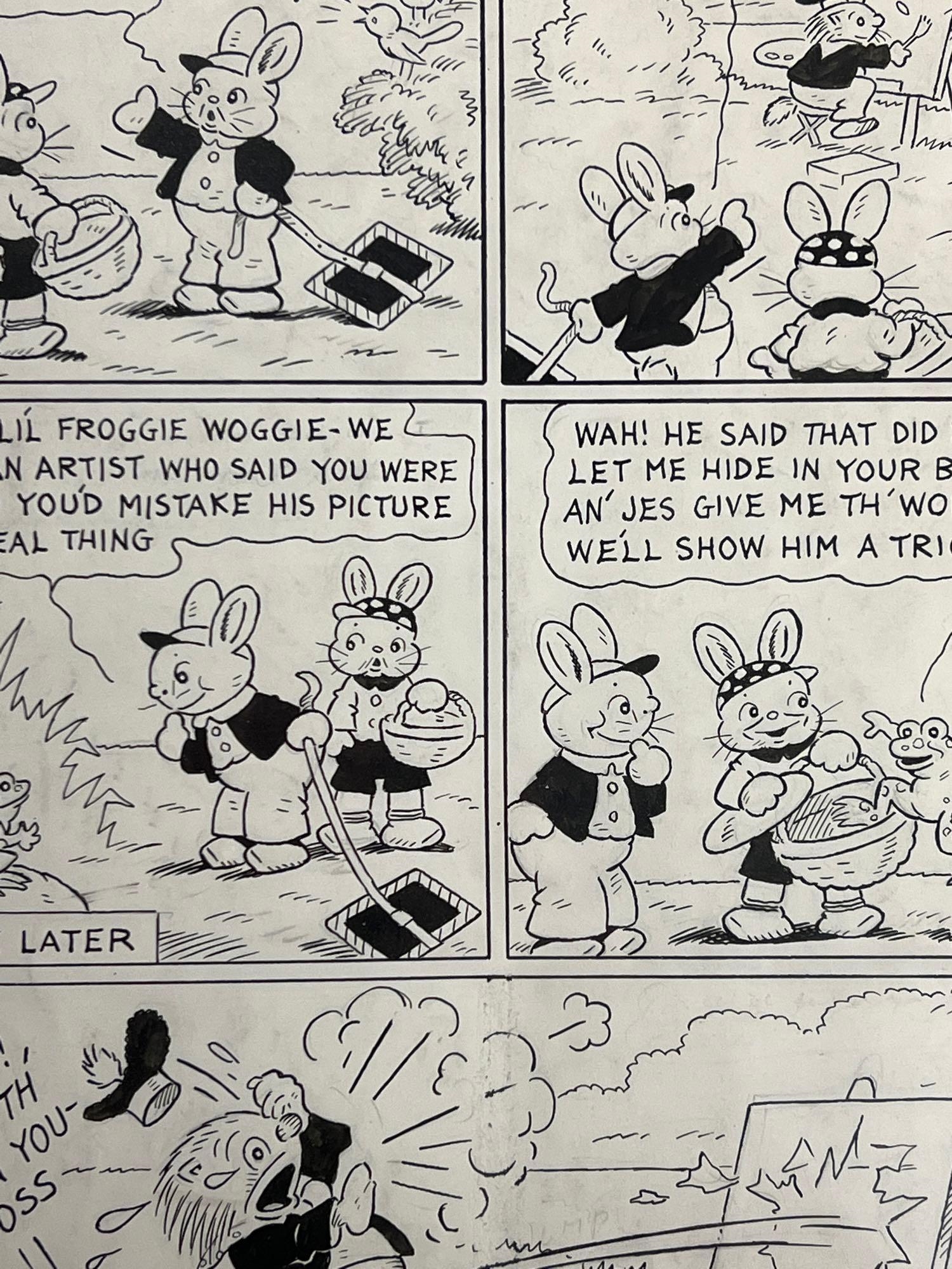 Harrison Cady | Harrison Cady Peter Rabbit Comic Strip | MutualArt