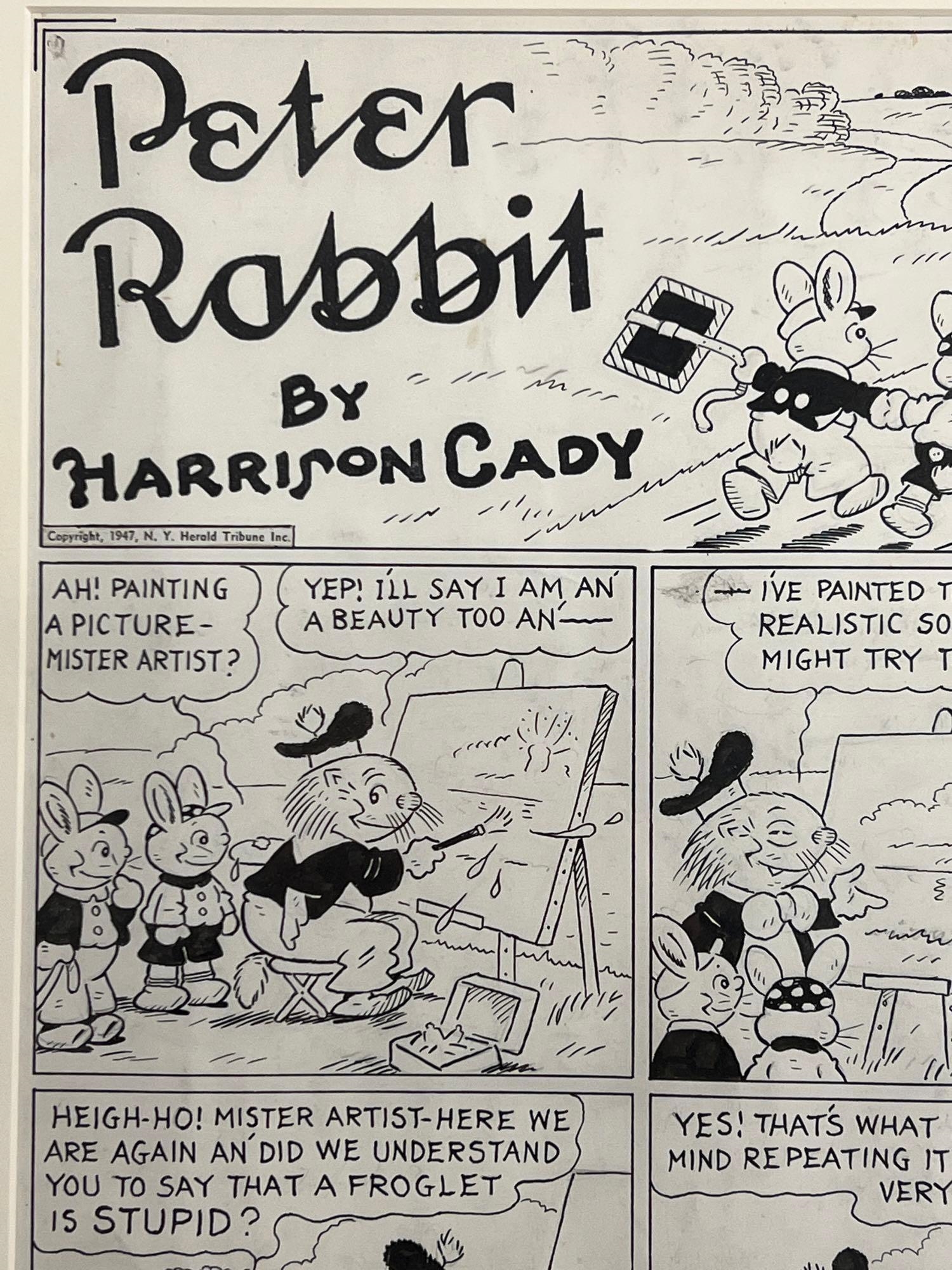 Harrison Cady | Harrison Cady Peter Rabbit Comic Strip | MutualArt