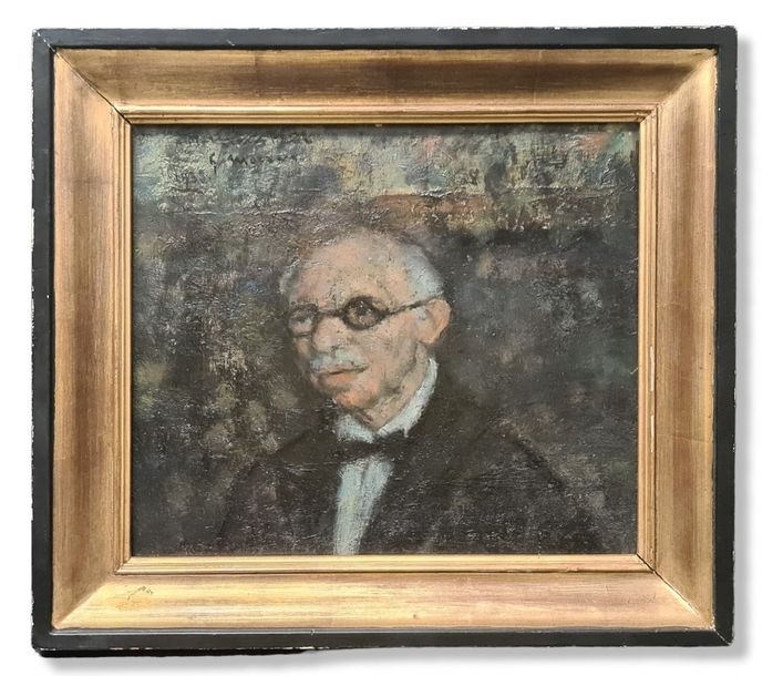 George Morren | Portrait of Herman Paul in 1935 (1935) | MutualArt