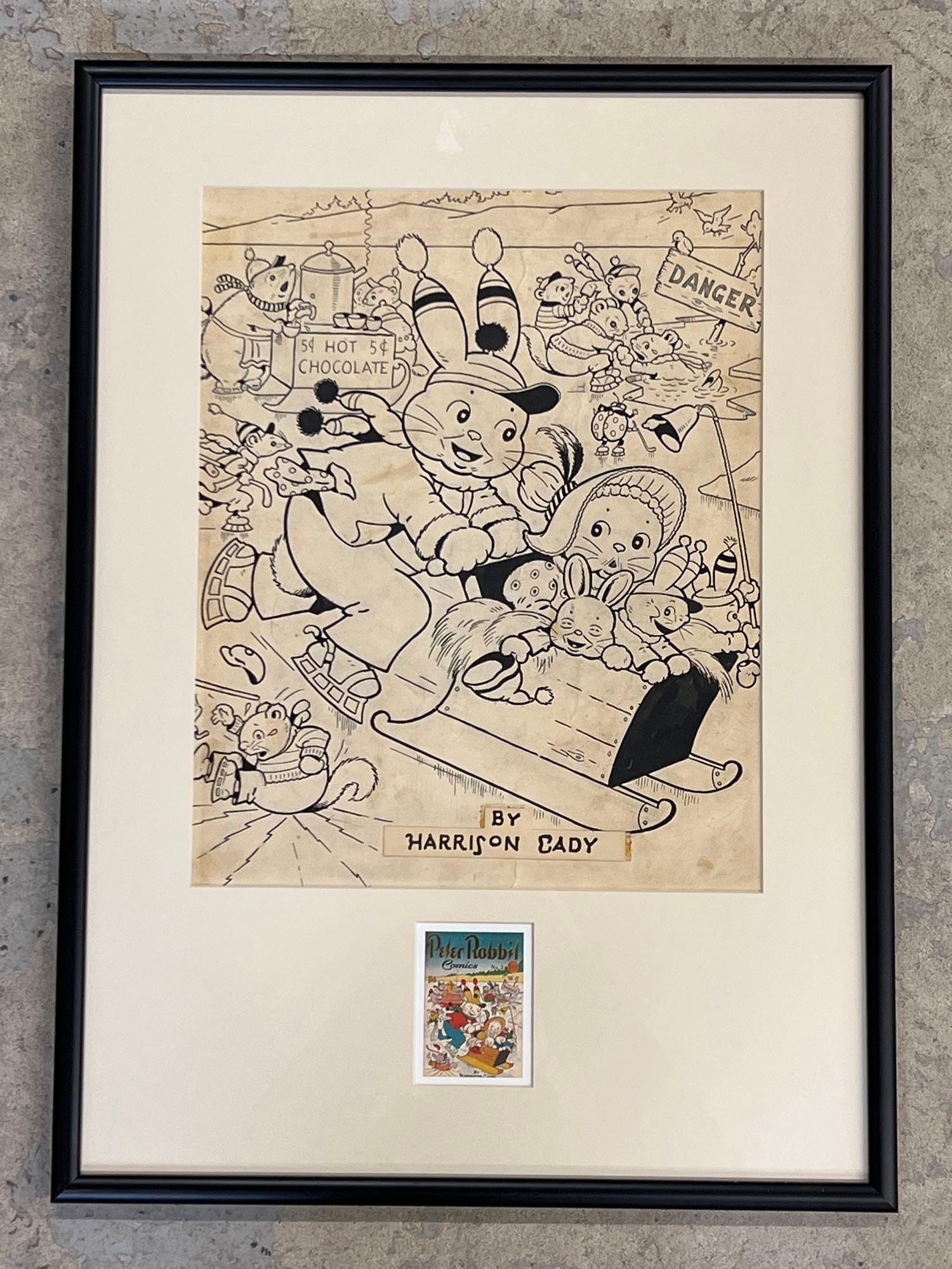 Harrison Cady | Harrison Cady Peter Rabbit Comic Cover | MutualArt