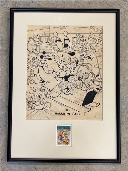 Harrison Cady | Harrison Cady Peter Rabbit Comic Cover | MutualArt