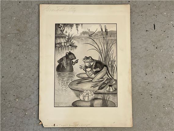 Harrison Cady | Harrison Cady Grandfather Frog Illustration (1915 ...