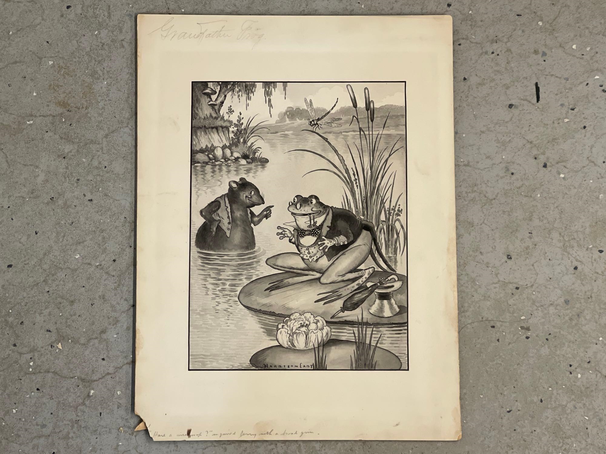 Harrison Cady | Harrison Cady Grandfather Frog Illustration (1915 ...
