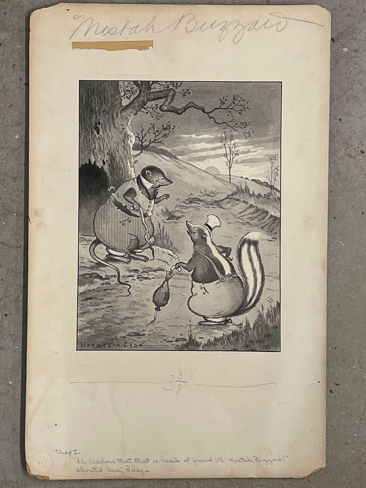 Harrison Cady | Harrison Cady Skunk Illustration | MutualArt