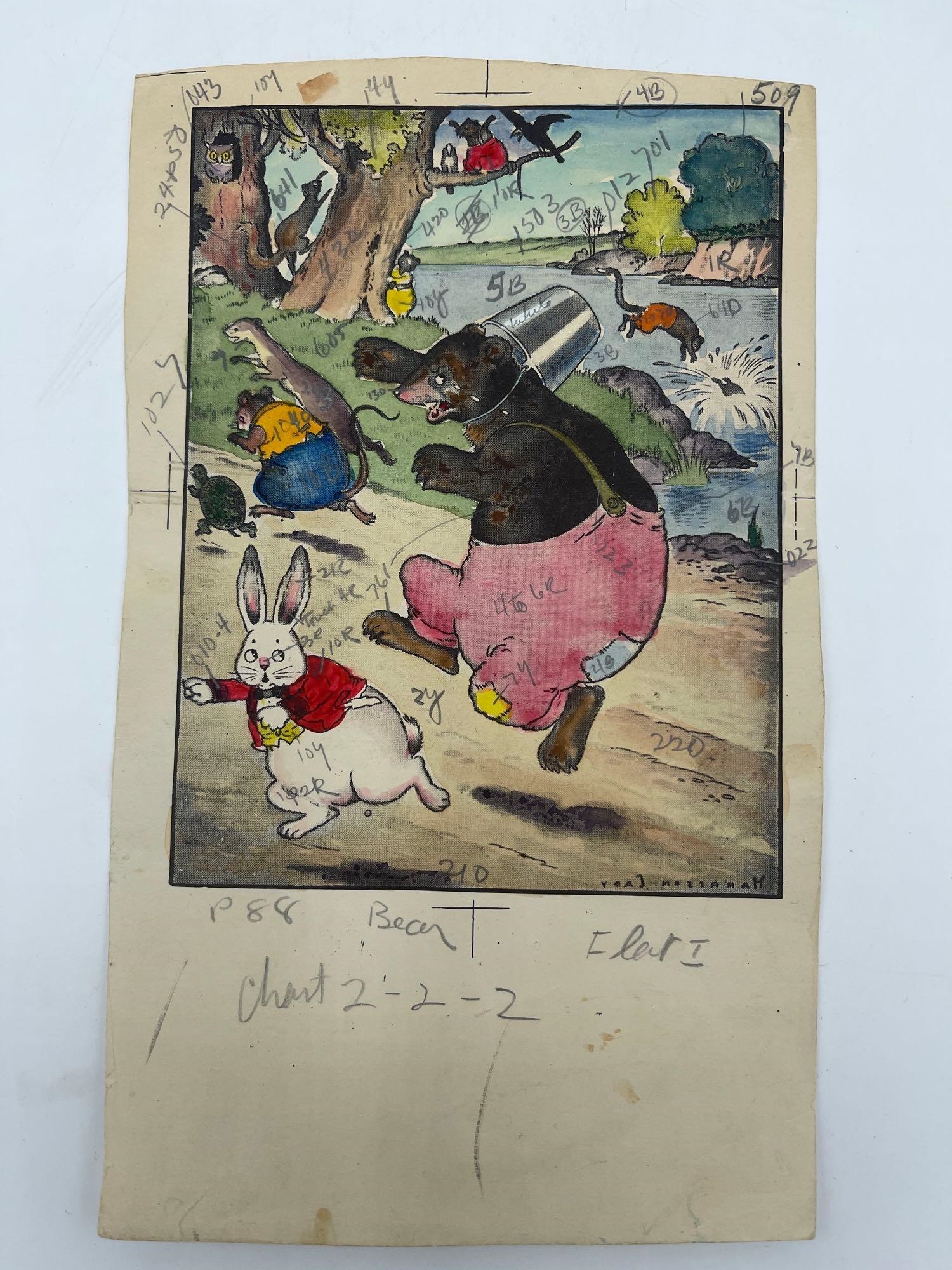Harrison Cady | Harrison Cady Peter Rabbit Proof | MutualArt