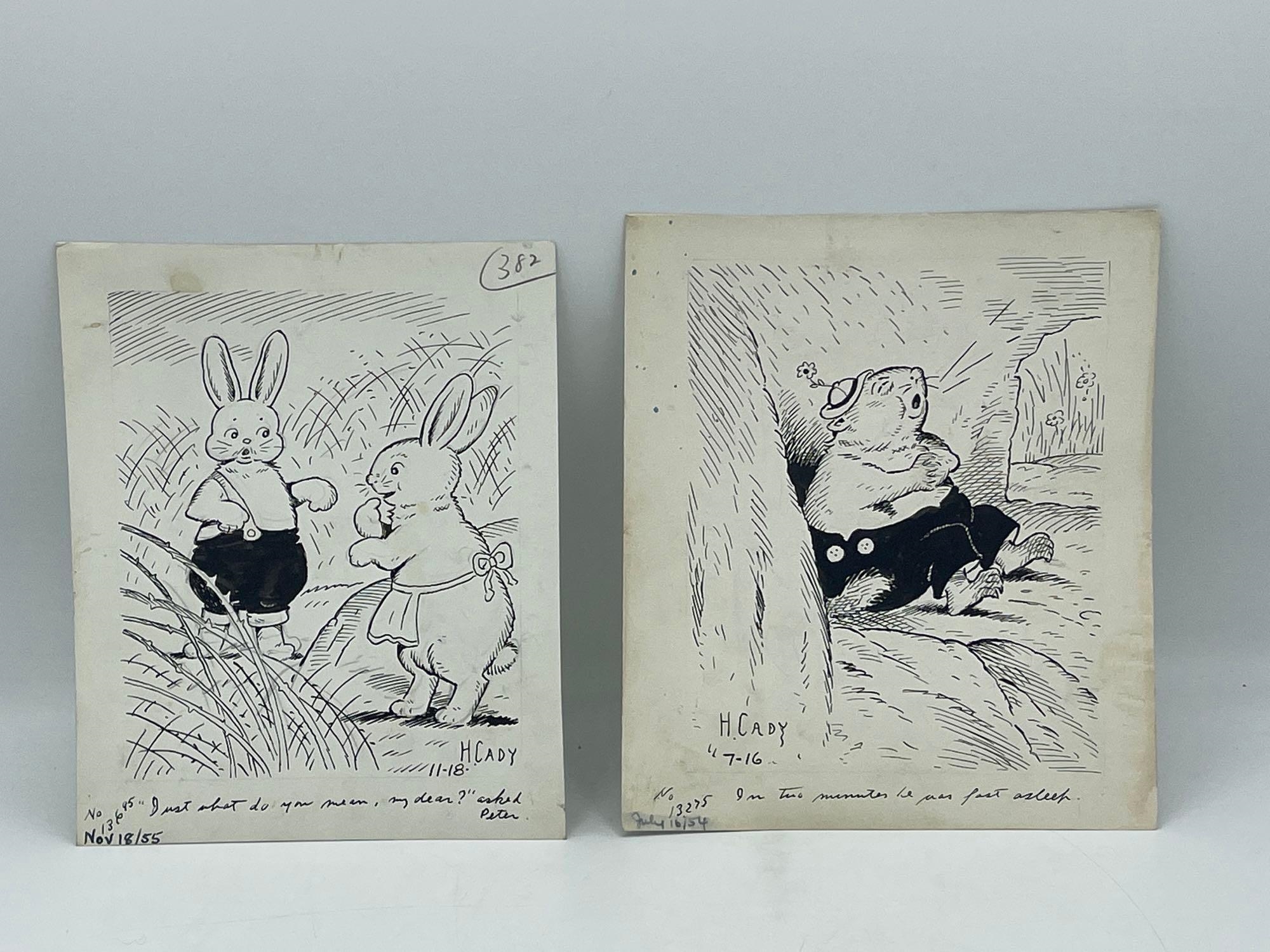 Harrison Cady | 5 Harrison Cady Signed Illustrations | MutualArt