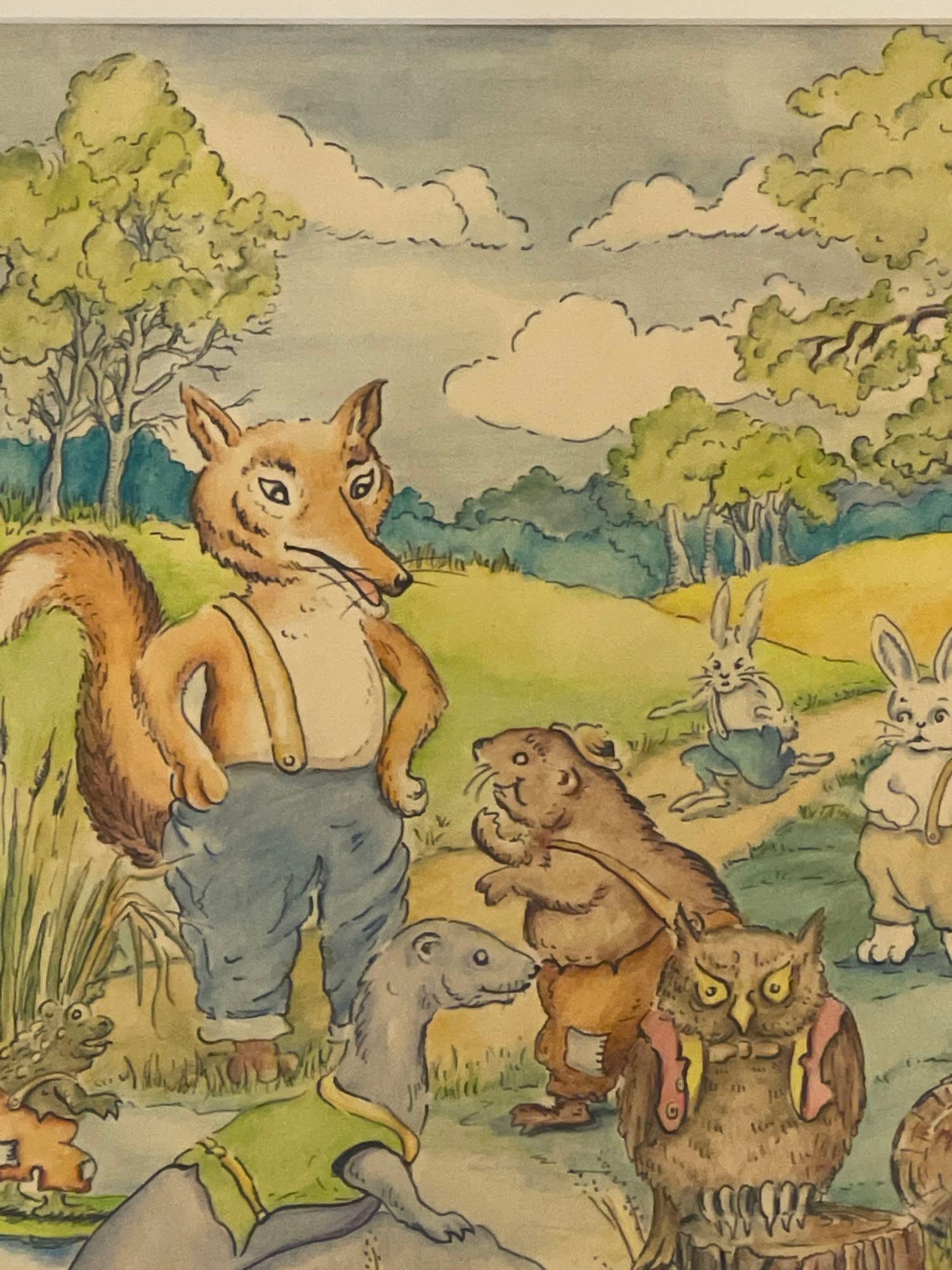 Harrison Cady | Harrison Cady Original Fox Illustration | MutualArt