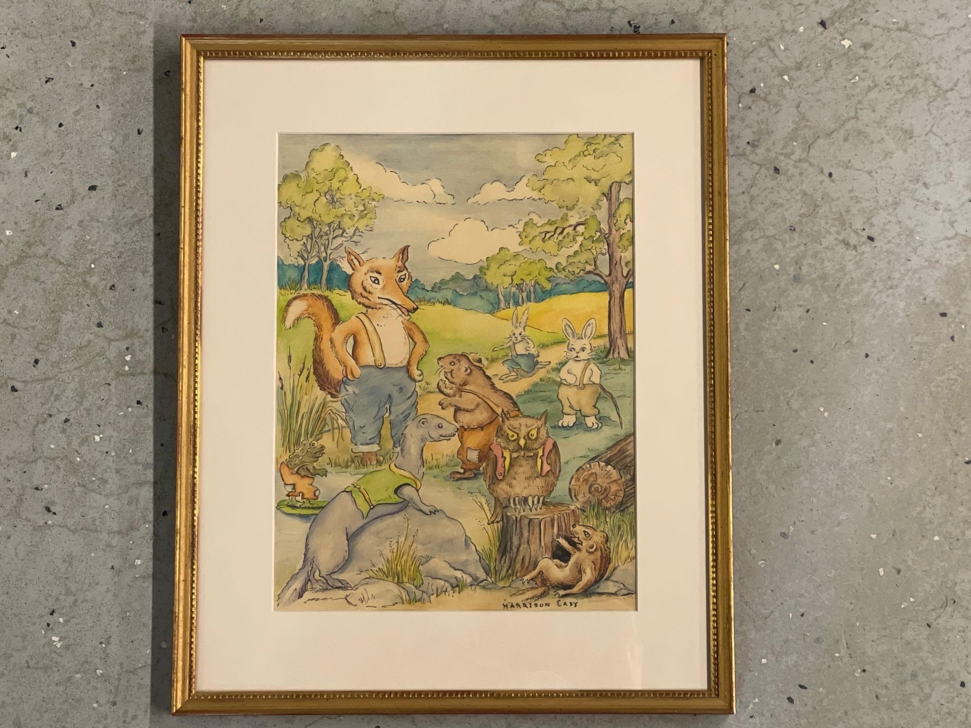 Harrison Cady | Harrison Cady Original Fox Illustration | MutualArt