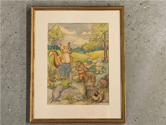 Harrison Cady | Harrison Cady Original Fox Illustration | MutualArt