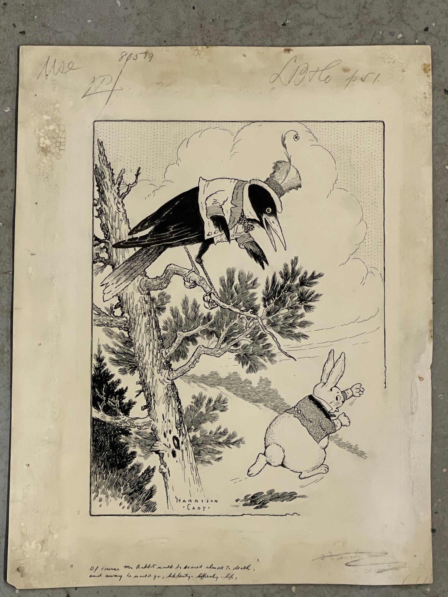 Harrison Cady | Harrison Cady Peter Rabbit Illustration | MutualArt