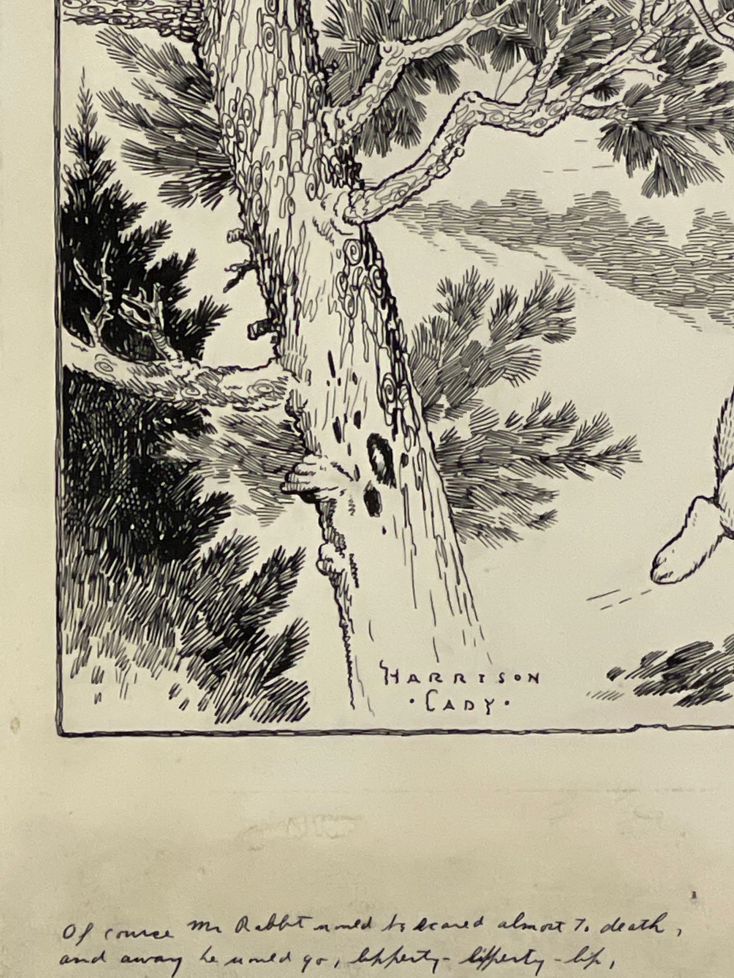 Harrison Cady | Harrison Cady Peter Rabbit Illustration | MutualArt