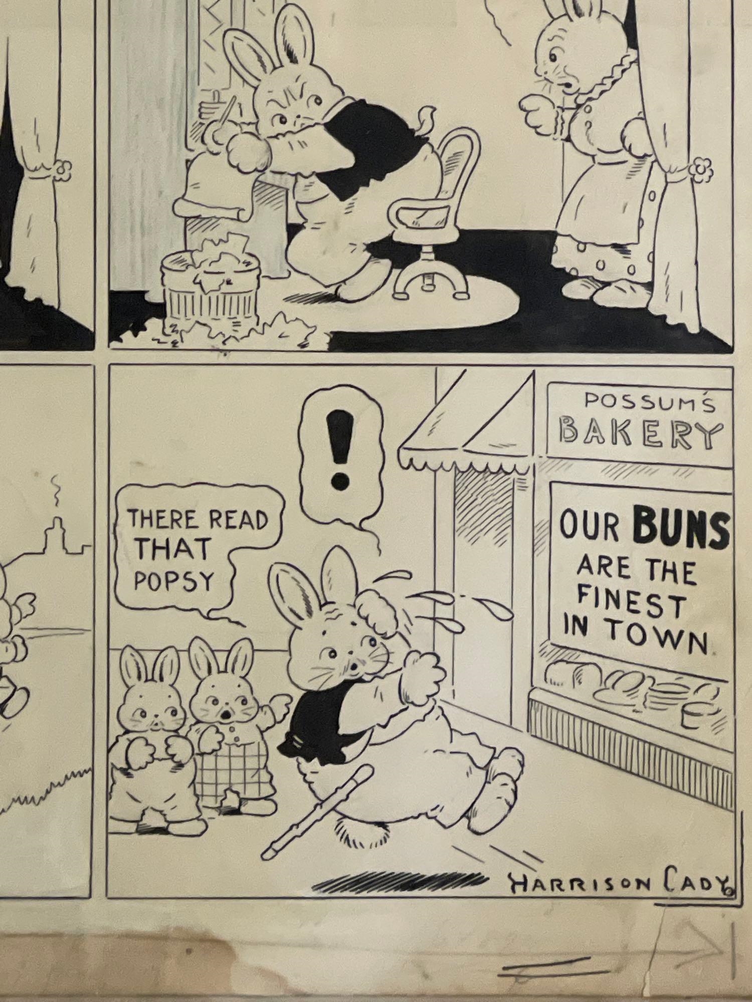 Harrison Cady | Harrison Cady Comic Strip Illustration | MutualArt