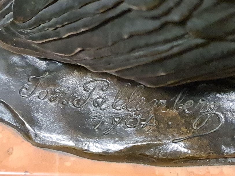 Josef Franz Pallenberg | Bronze with dark patina (1904) | MutualArt