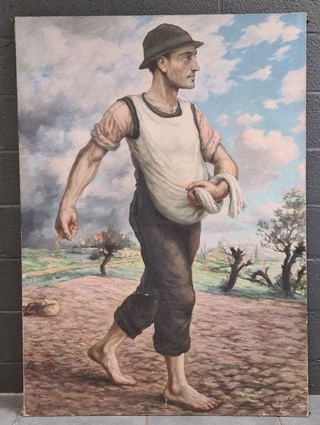 Victor Dieu | The sower (1873) | MutualArt