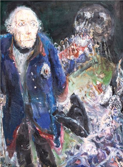 Bernhard Heisig | Feldherrnhügel (1988) | MutualArt