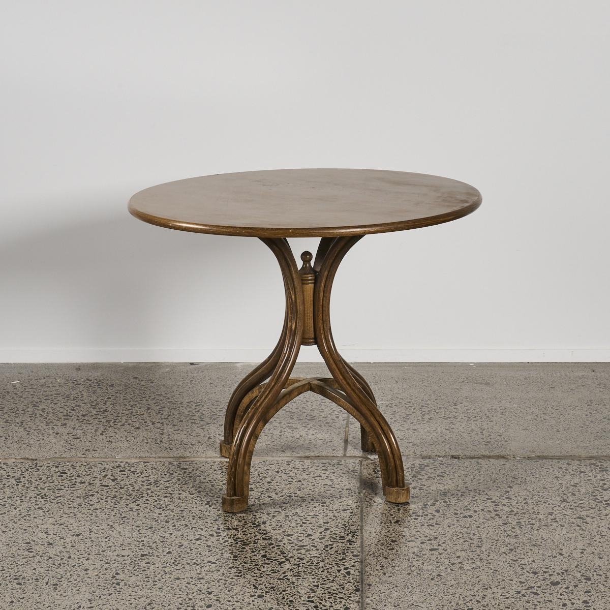 Adolf Loos | An Adolf Loos For Thonet Round Bistro Table | MutualArt