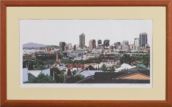 JAMES WARD NEWWMANN | JAMES WARD NEUMANN Auckland Skyline | MutualArt