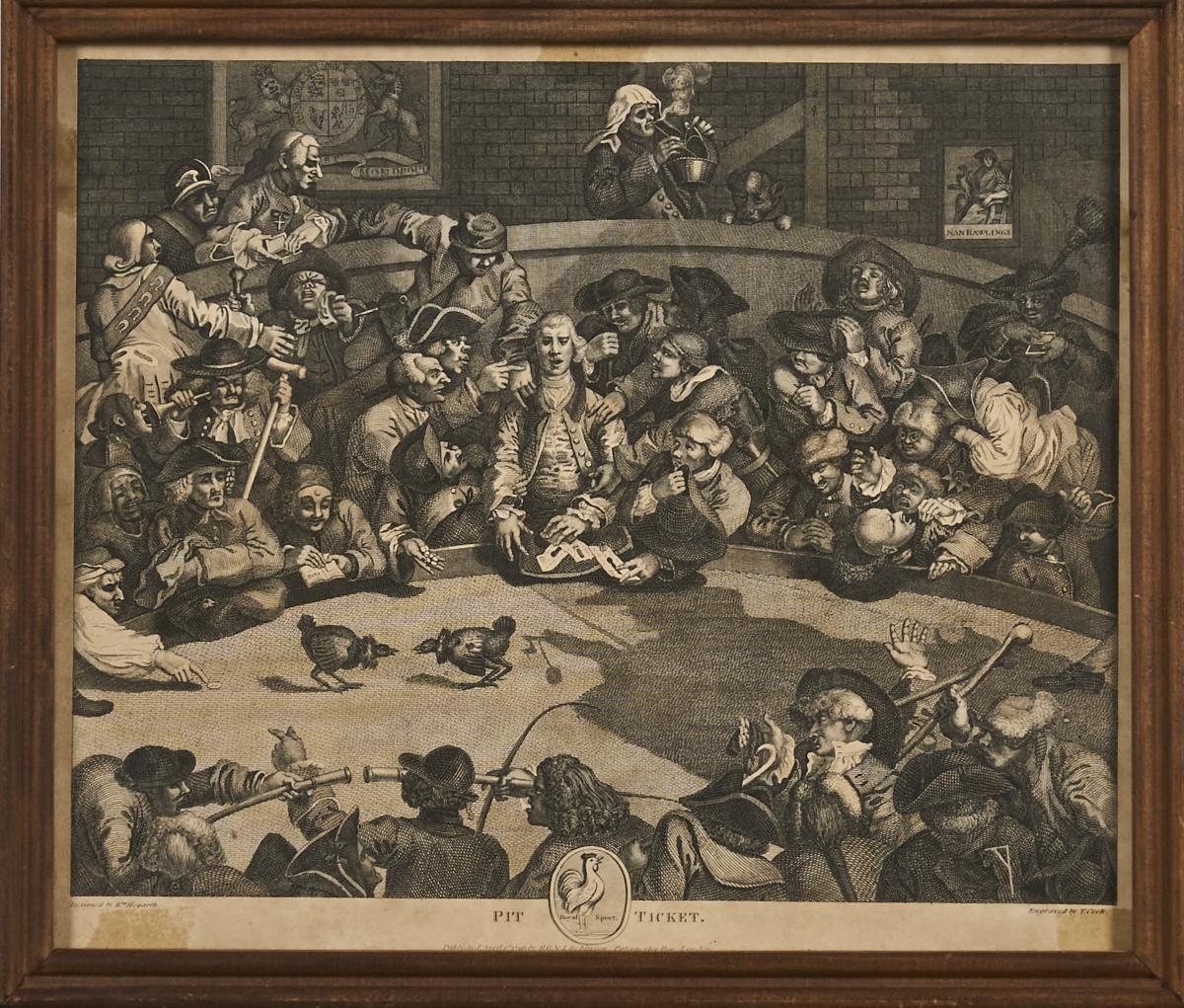 William Hogarth | W HOGARTH Pit Ticket | MutualArt
