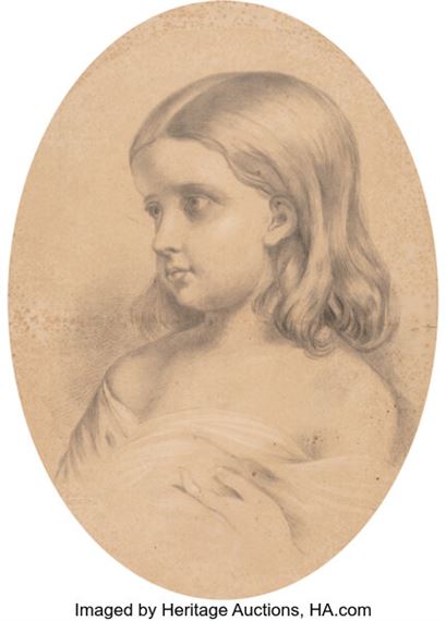 Henry Inman | Portrait of Janet Halleck Drake | MutualArt