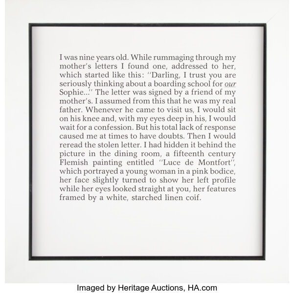 Sophie Calle | Autobiographical Stories: Dutch Portrait (2 works ...