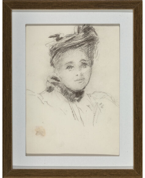 American School, 19th Century | Portrait of Ruth Cleveland | MutualArt