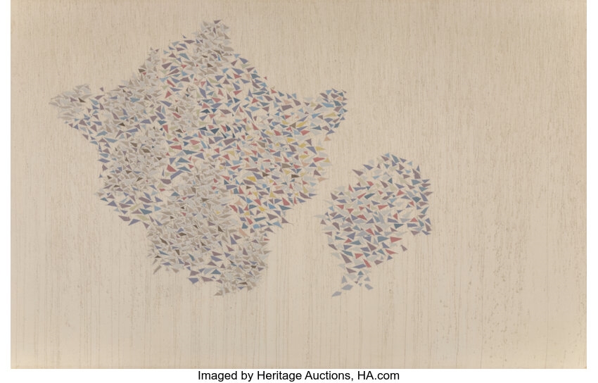 Robert Goodnough | Pastel Shapes | MutualArt