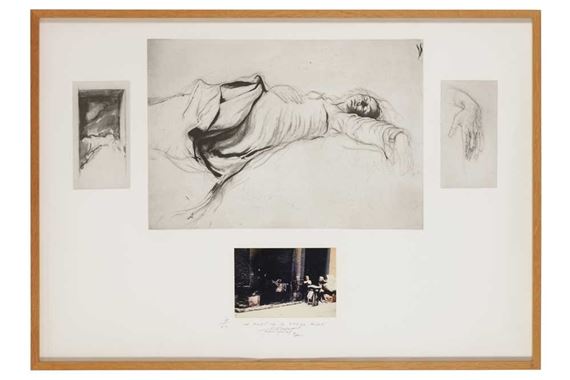 Ernest Pignon | La Mort de la Vierge | MutualArt