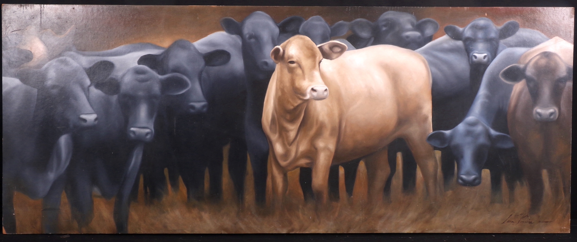 Leon Fourie | CATTLE | MutualArt
