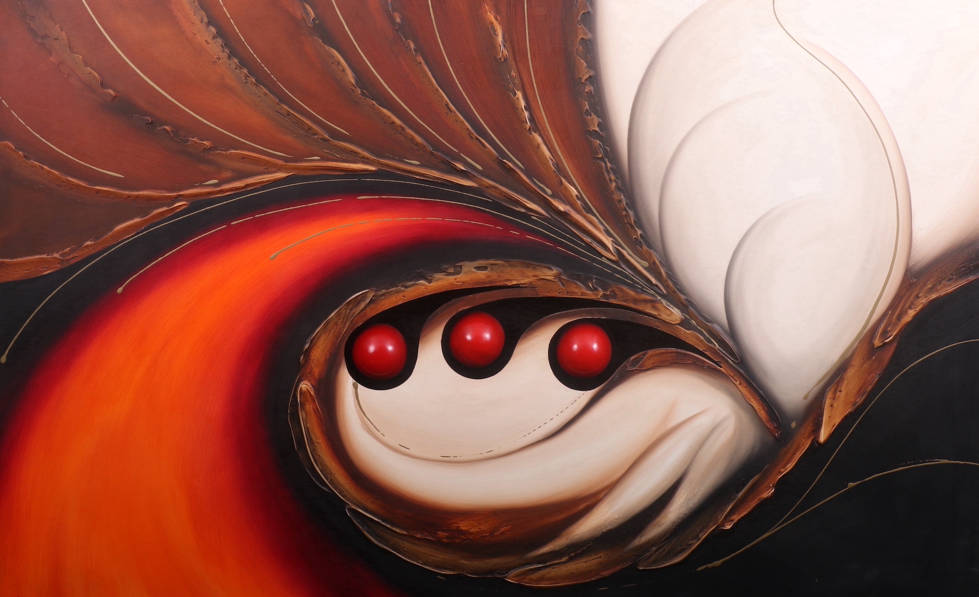 Leonard Britz | ABSTRACT WITH BALLS | MutualArt