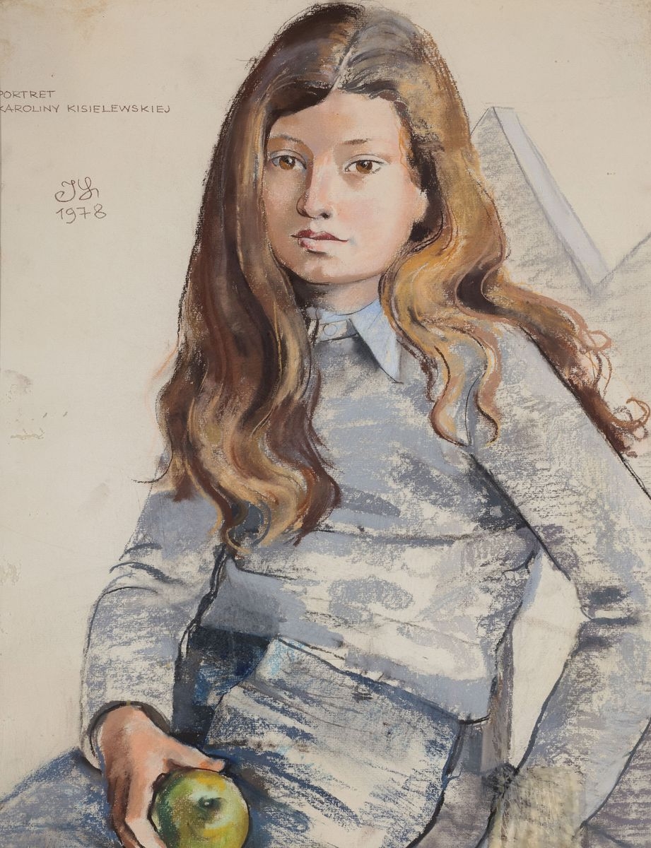 Jan Salamon | PORTRET KAROLINY (1978) | MutualArt