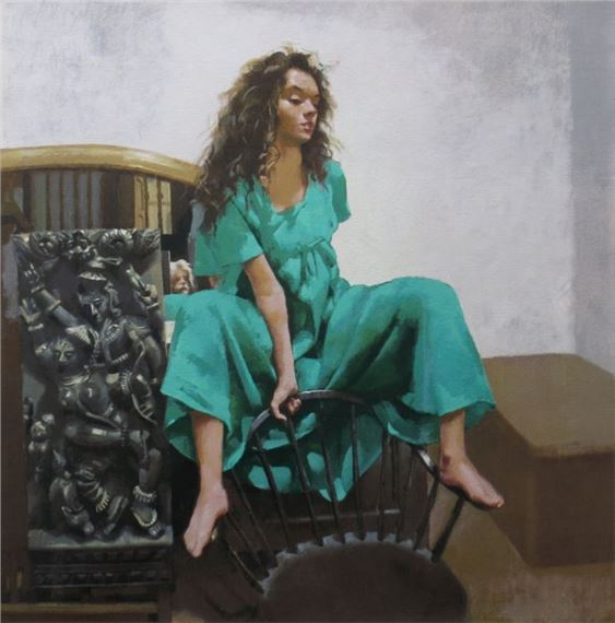 Robert Lenkiewicz | Painter with Women/St Anthony Theme | MutualArt