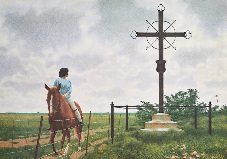 Alex Colville | French Cross; Three Sheep; Target Shooting | MutualArt