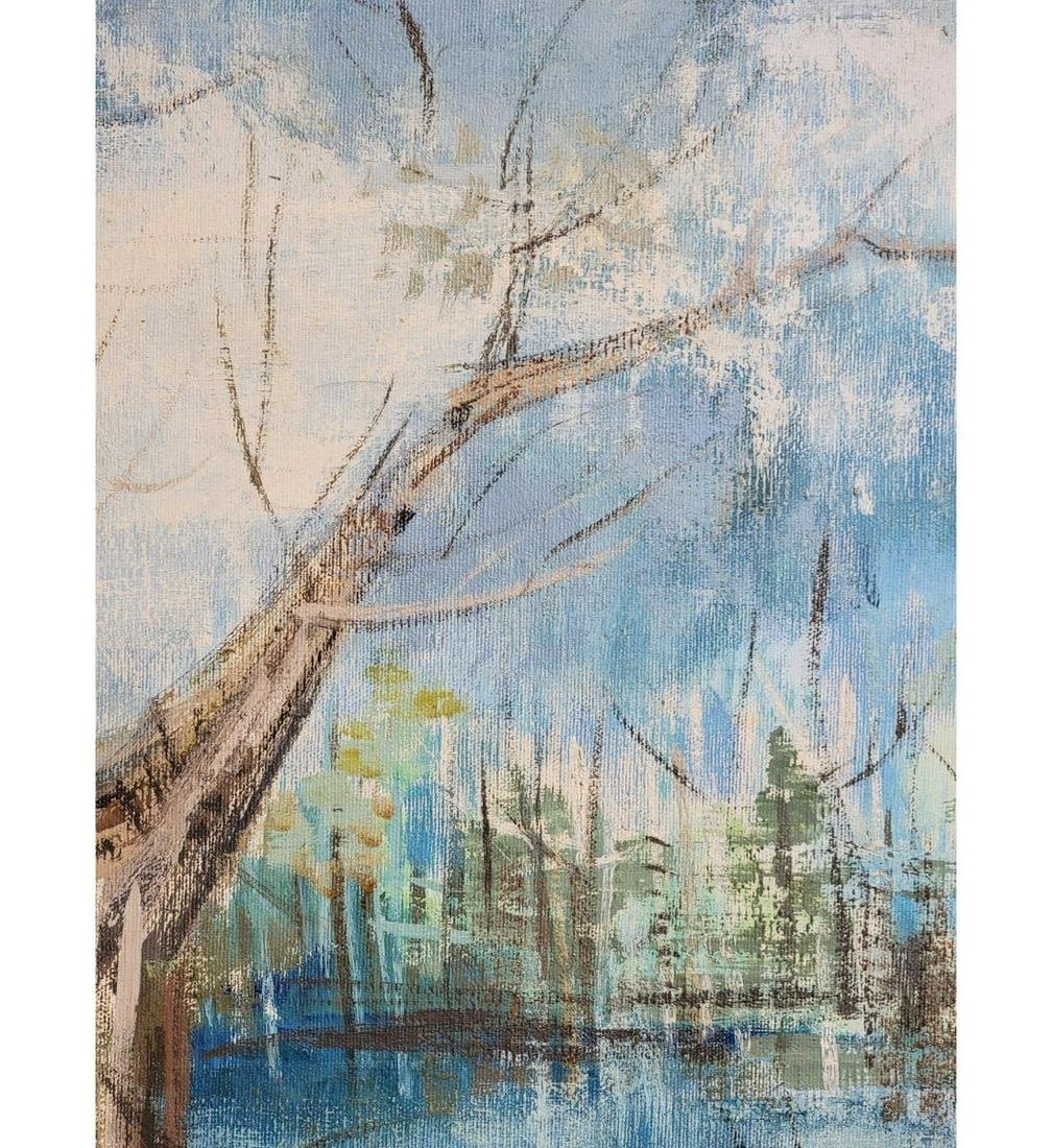 Judith Glover | American-Judith Glover 1957 Landscape Painting Signed ...