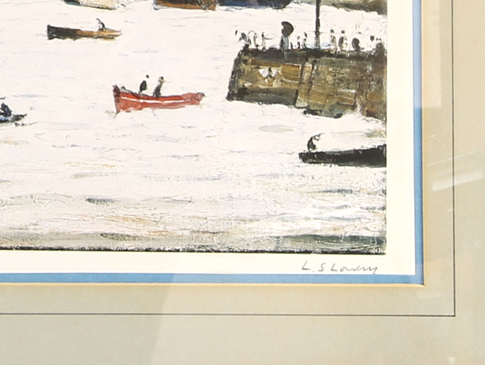 Laurence Stephen Lowry | The Harbour | MutualArt