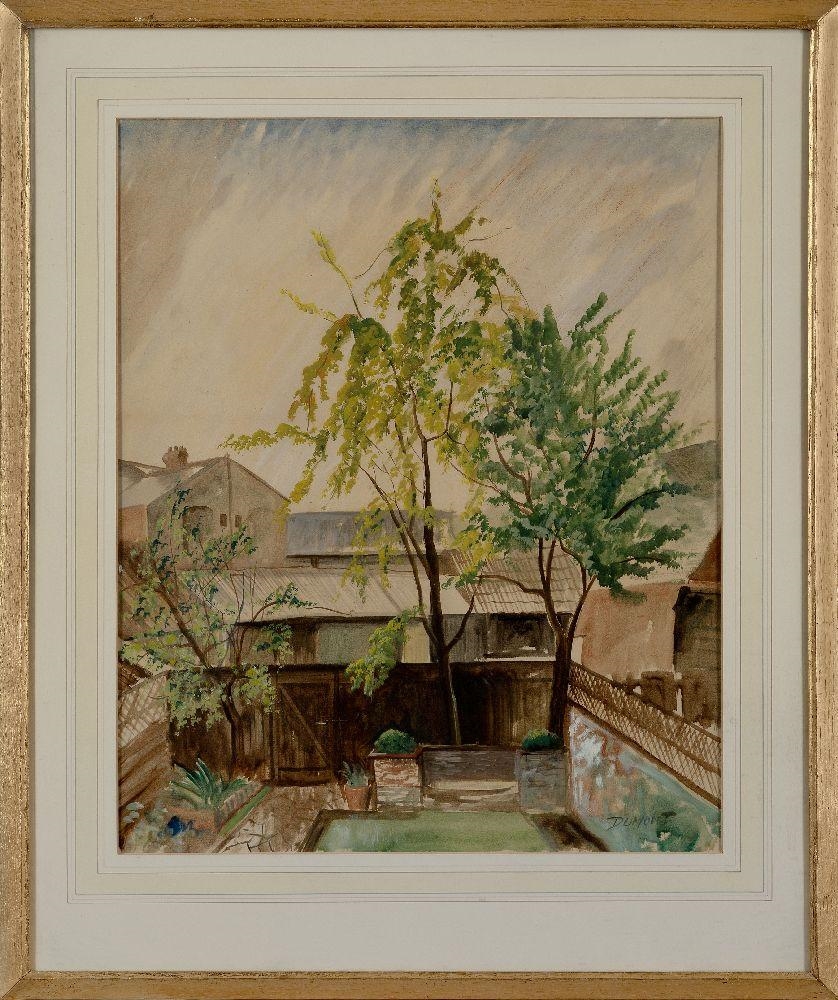 Robert Dumont-Smith | View of a back garden | MutualArt