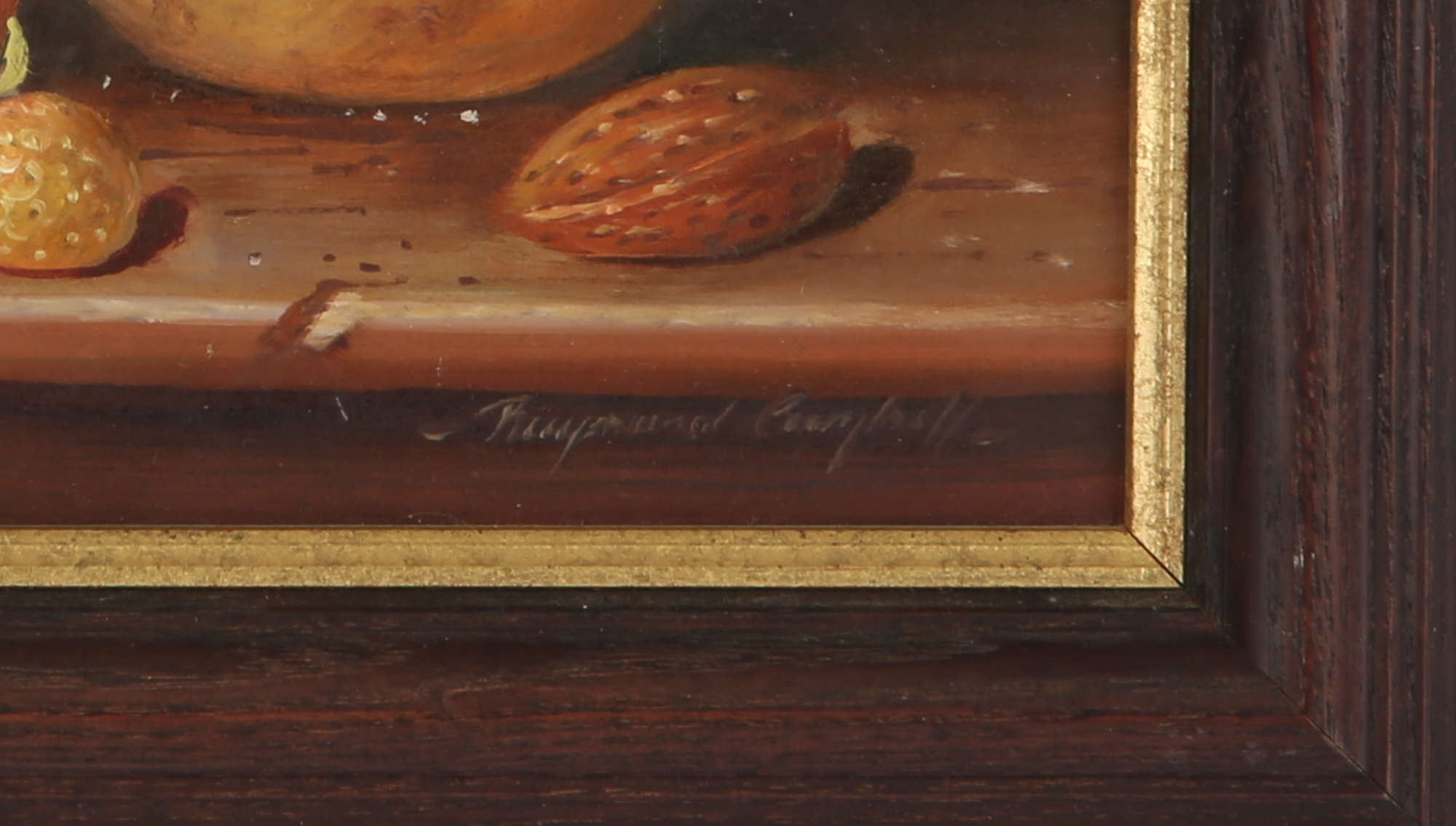 Raymond Campbell | Still life with strawberries and pear | MutualArt