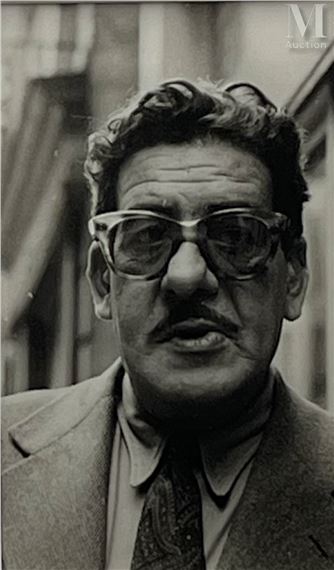 Oscar Dominguez | Portrait par Michel Walberg, rue du Dragon, 1956 ...