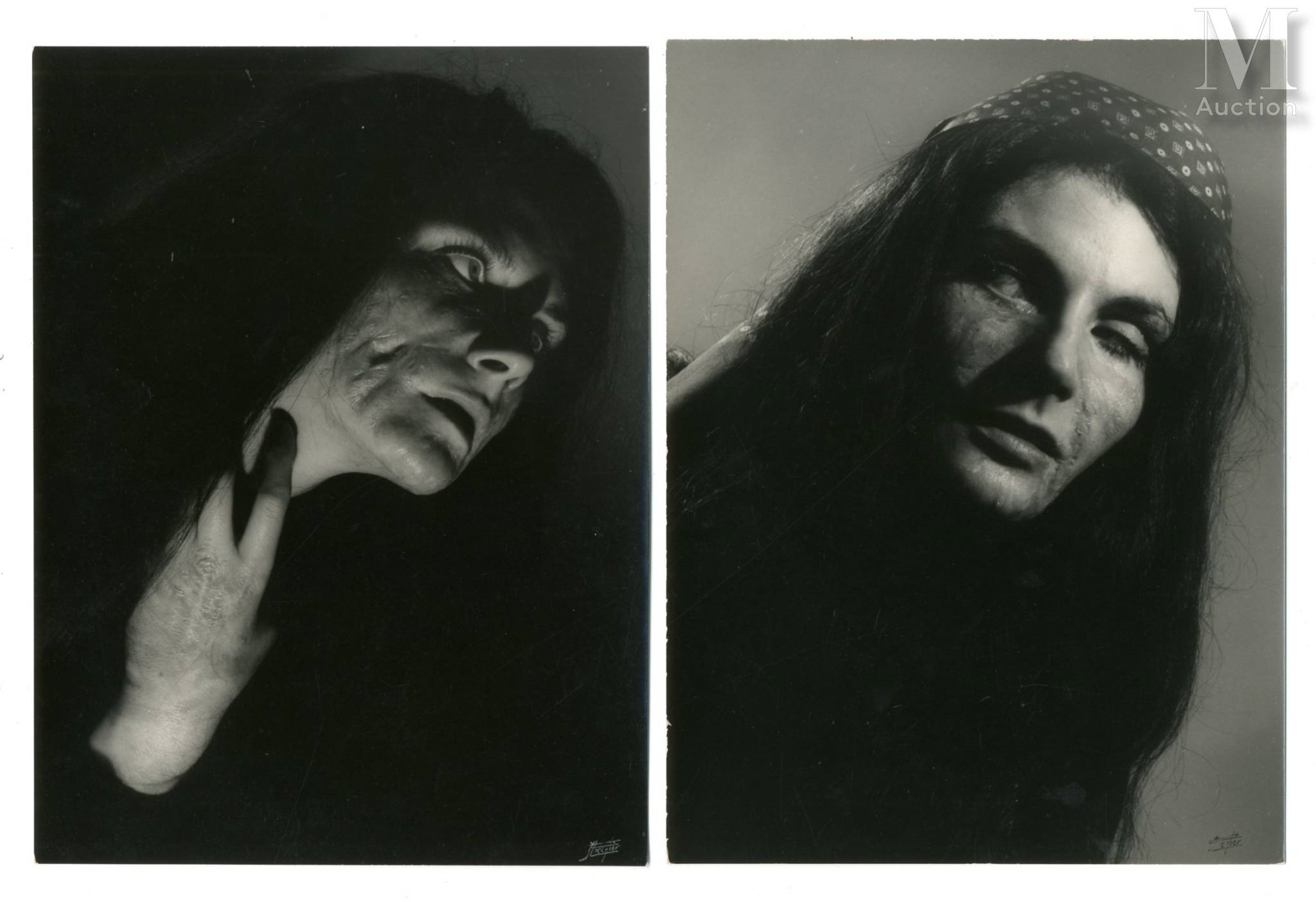 Jacques Exertier | Étude de visages, c. 1950 | MutualArt