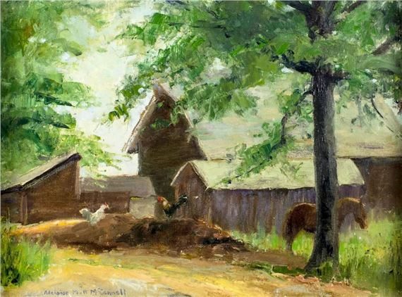 Adelaide Mott McConnell | Country Landscape | MutualArt