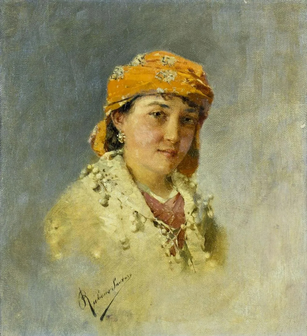 Rubens Santoro | Portrait of Woman | MutualArt