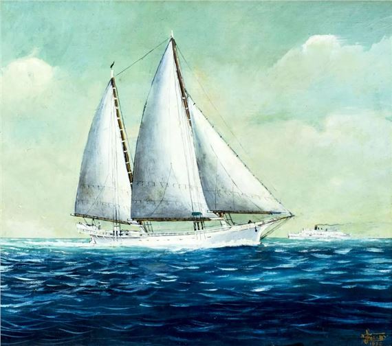 Joe Selby | Sailboat (1938) | MutualArt